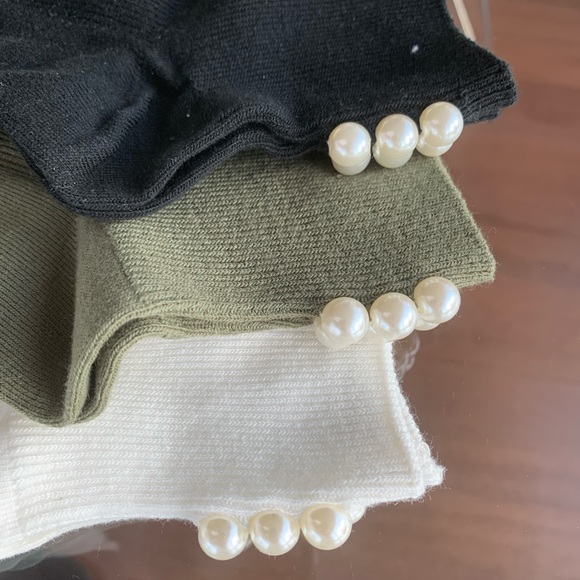 Tutu Anna | Accessories | Japanese Socks With Pearl | Poshmark